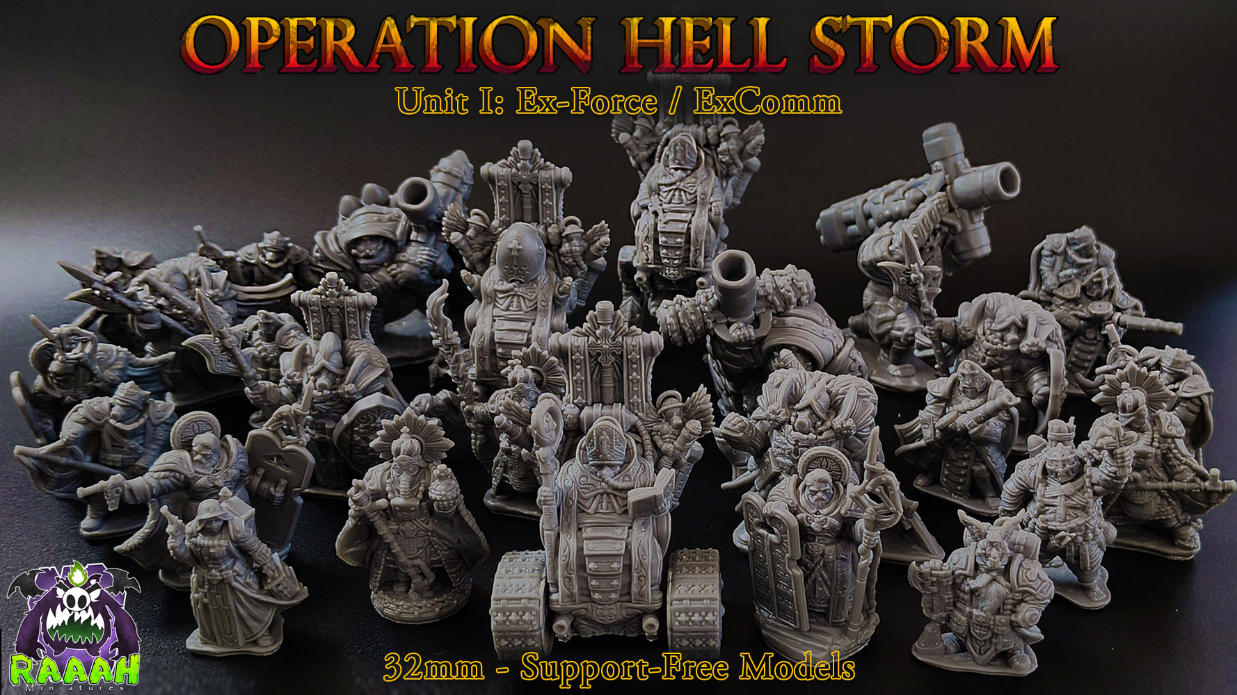 Operation Hell Storm [Support Free] Campaign - MyMiniFactory