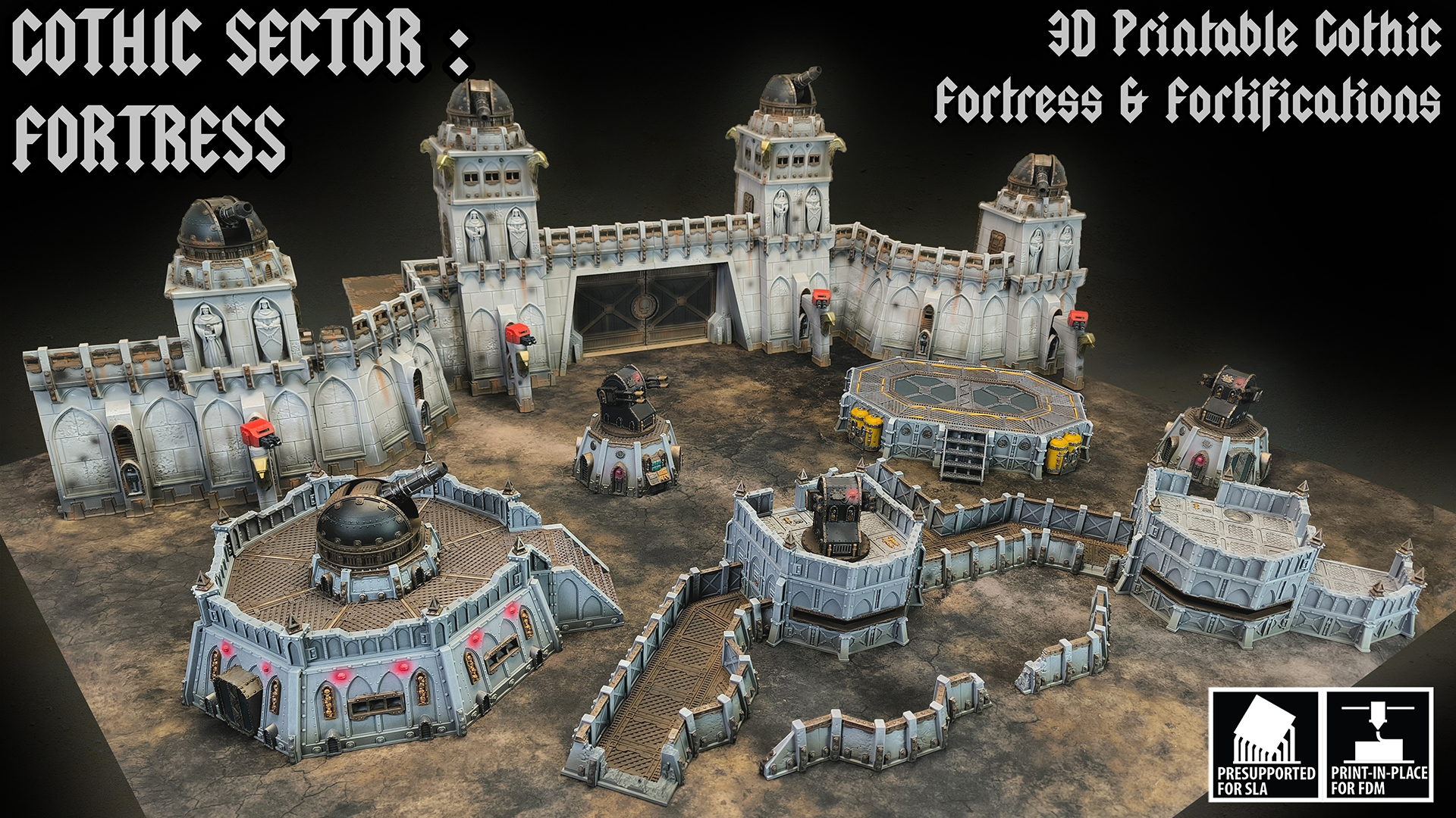 Gothic Sector : Fortress now live on Kickstarter - Community Stories ...