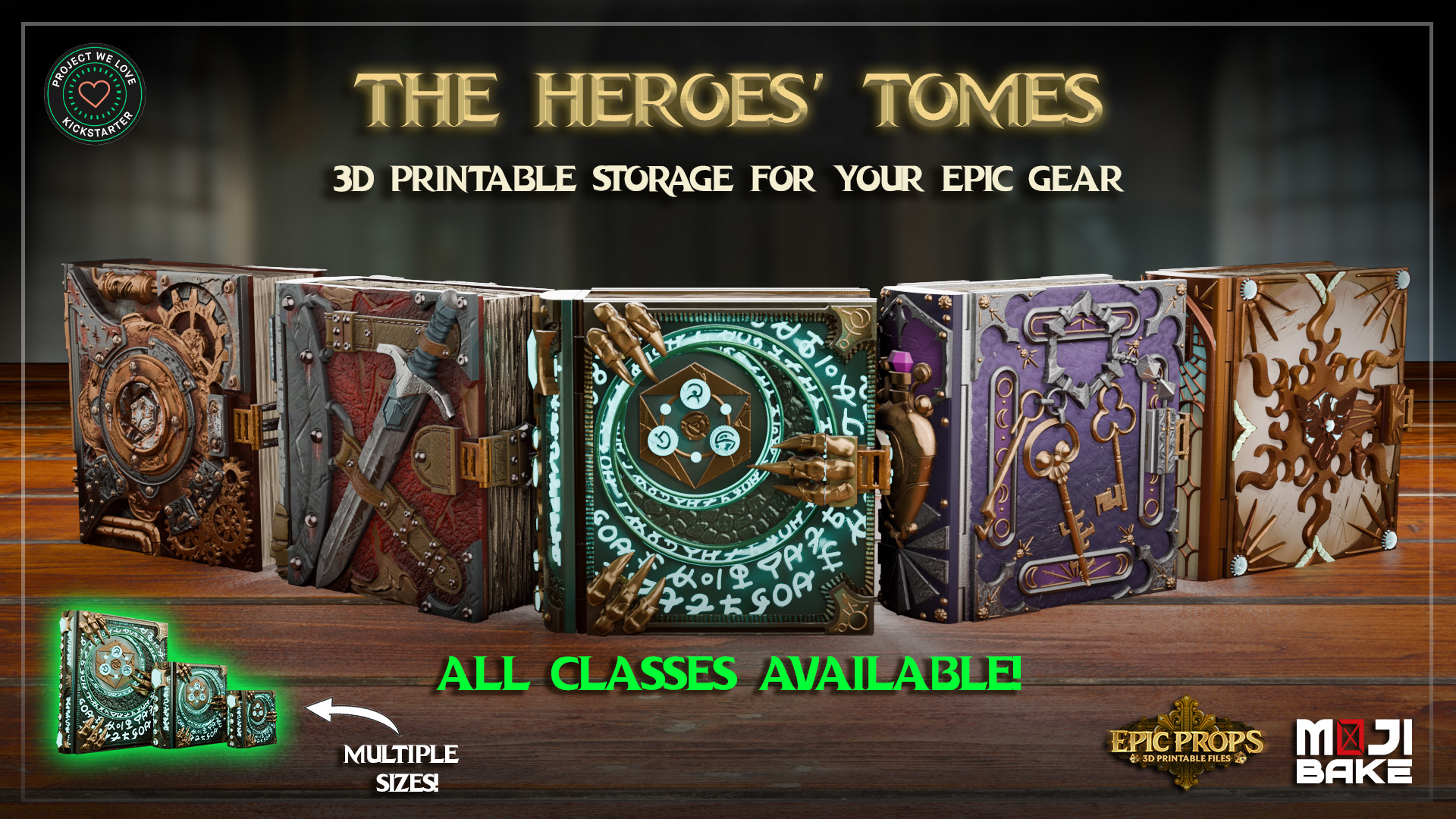 Epic Props: The Heroes' Tomes Campaign - MyMiniFactory