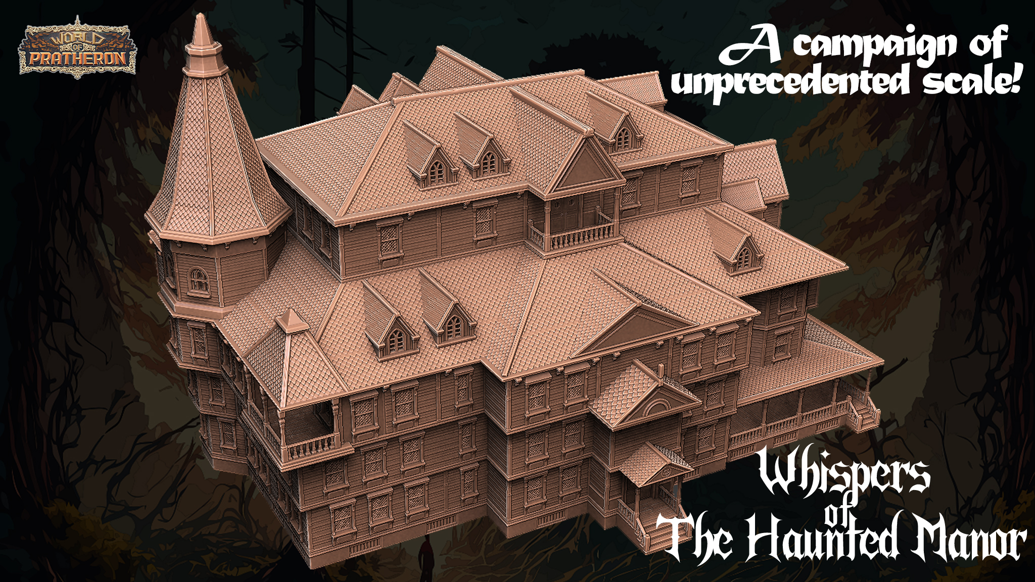 Whispers of the Haunted Manor Campaign - MyMiniFactory