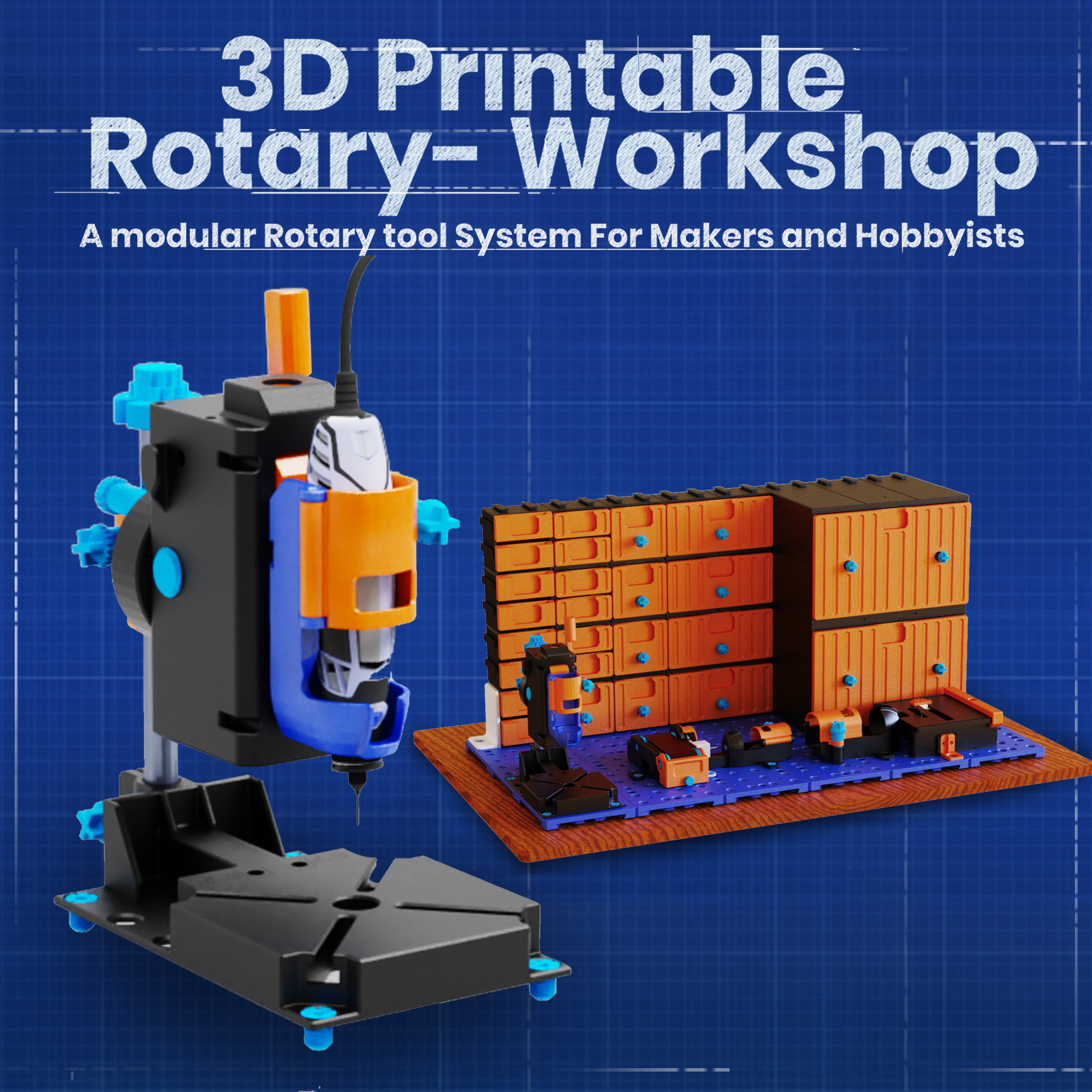 3D Printable Rotary Tool Workshop Campaign - MyMiniFactory