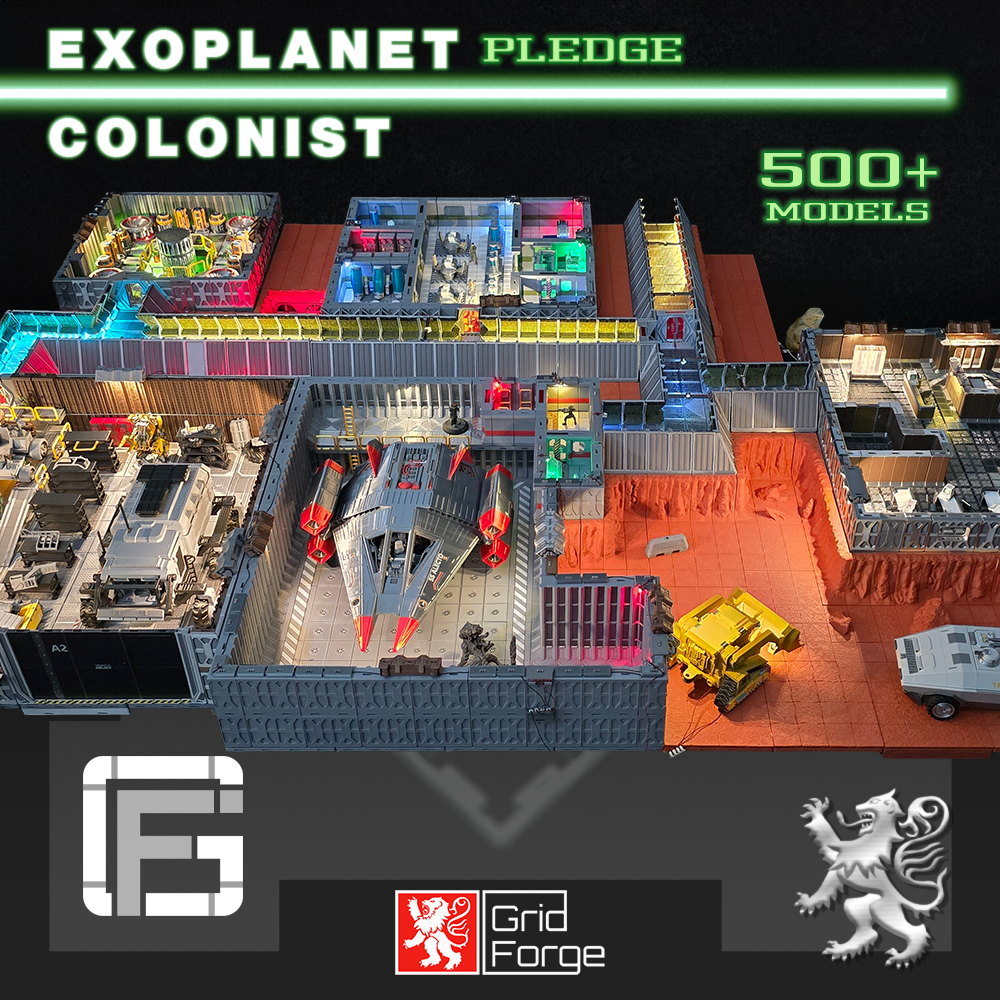 GridForge: Exoplanet Colony Campaign - MyMiniFactory