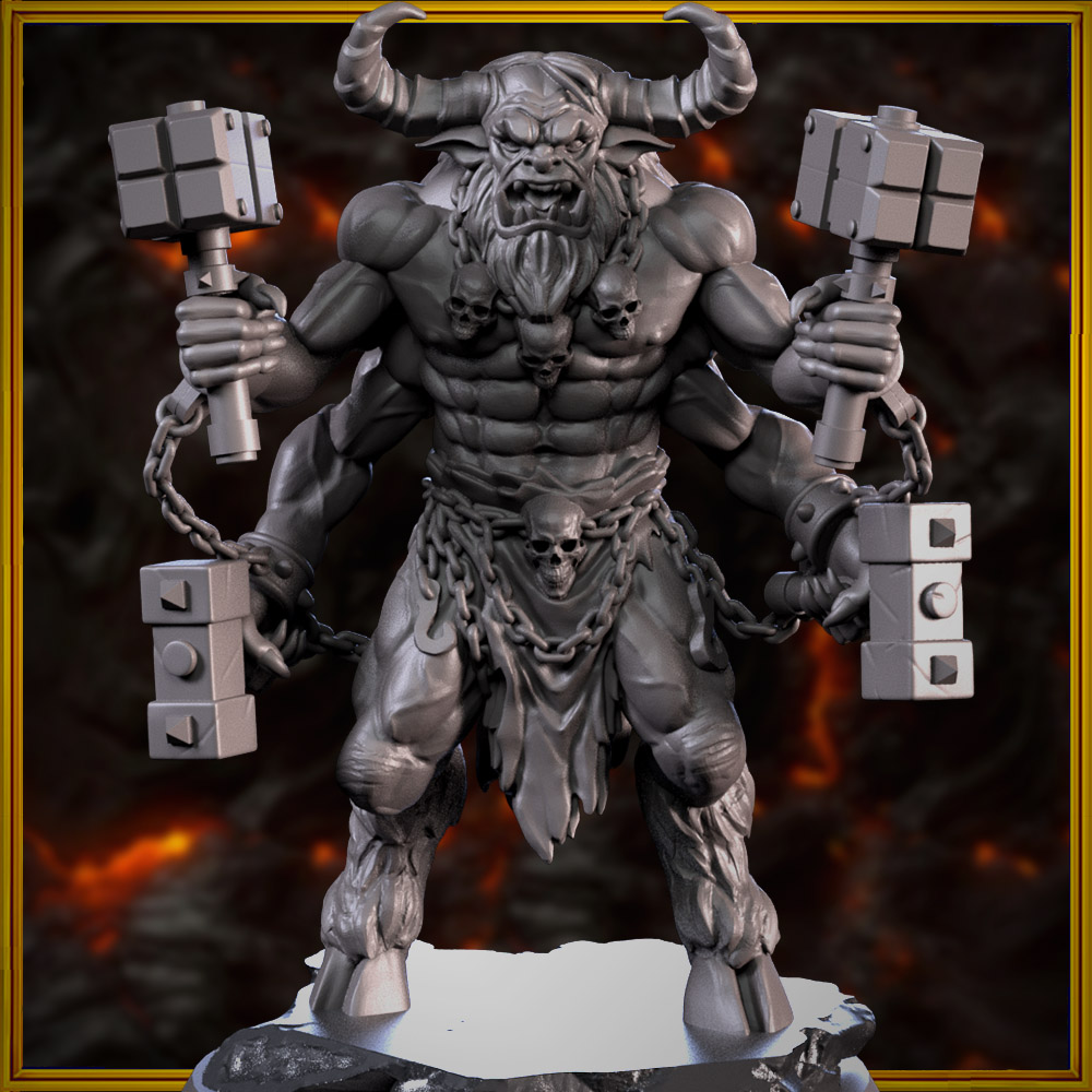 Exclusive Demons Faction STL Product Bundle by Sergeant Hammer