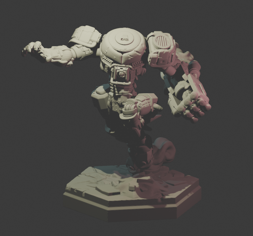 Exclusive Lancer Mech Bundle 01 STL Product Bundle by La voie du crane