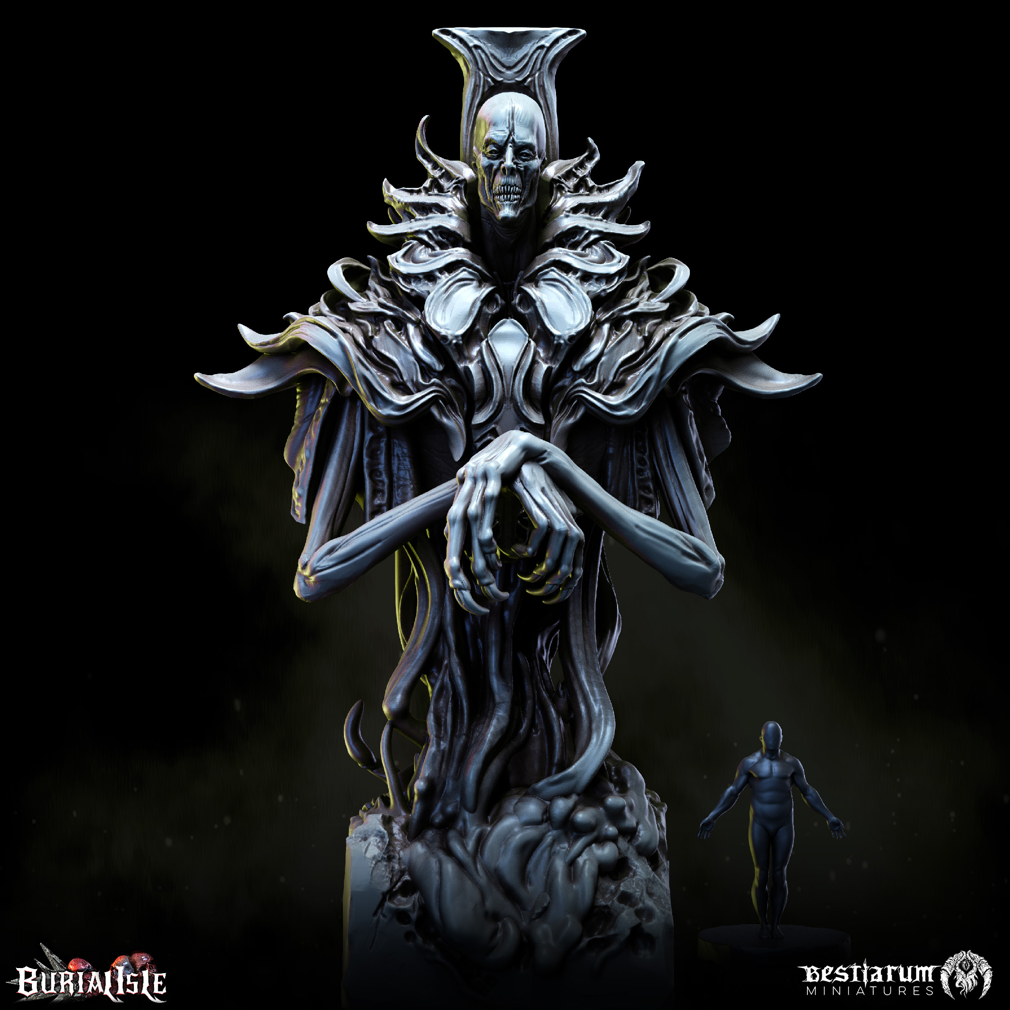 Exclusive The Judge and Retribution | Burial Isle | Undead Giant STL ...