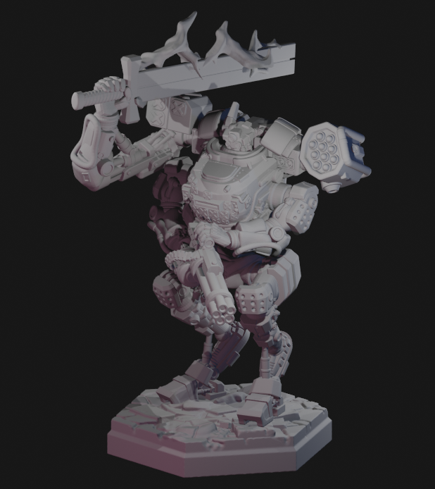 Exclusive Bundle Mech lancer 03 STL Product Bundle by La voie du crane