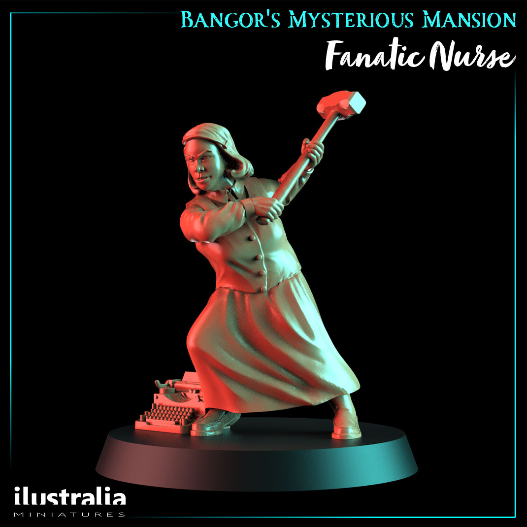 Exclusive Bangor’s Mysterious Mansion Characters STL Product Bundle by ...