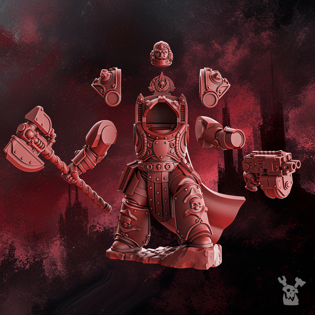 Exclusive Crimson Wings Bundle STL Product Bundle by dakkadakka.store