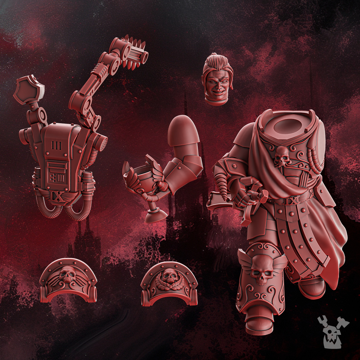 Exclusive Crimson Wings Bundle STL Product Bundle by dakkadakka.store