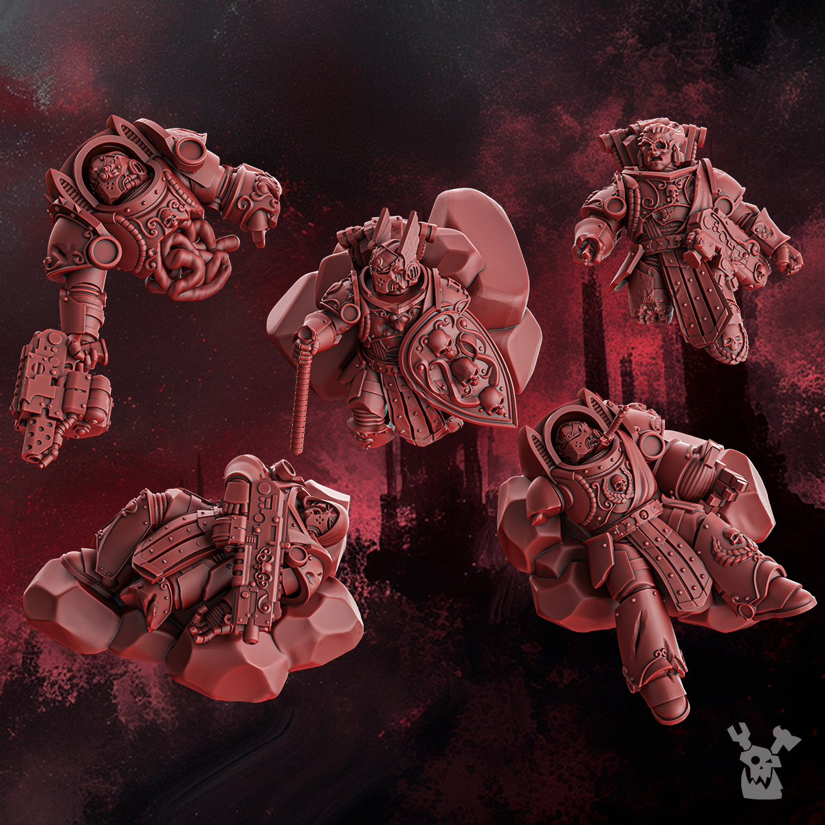 Exclusive Crimson Wings Bundle STL Product Bundle by dakkadakka.store