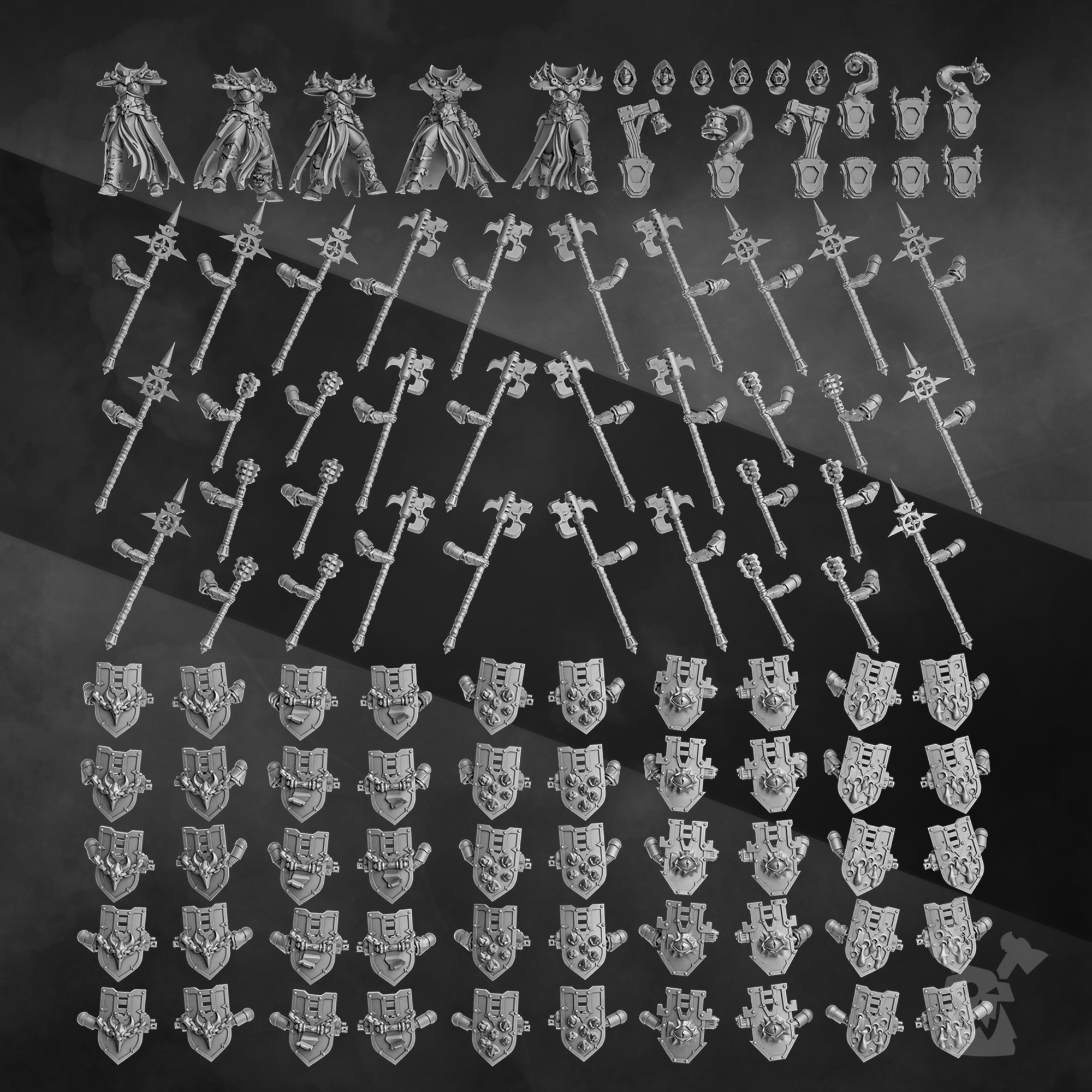 Exclusive Unholy Space Coven Bundle STL Product Bundle by dakkadakka.store