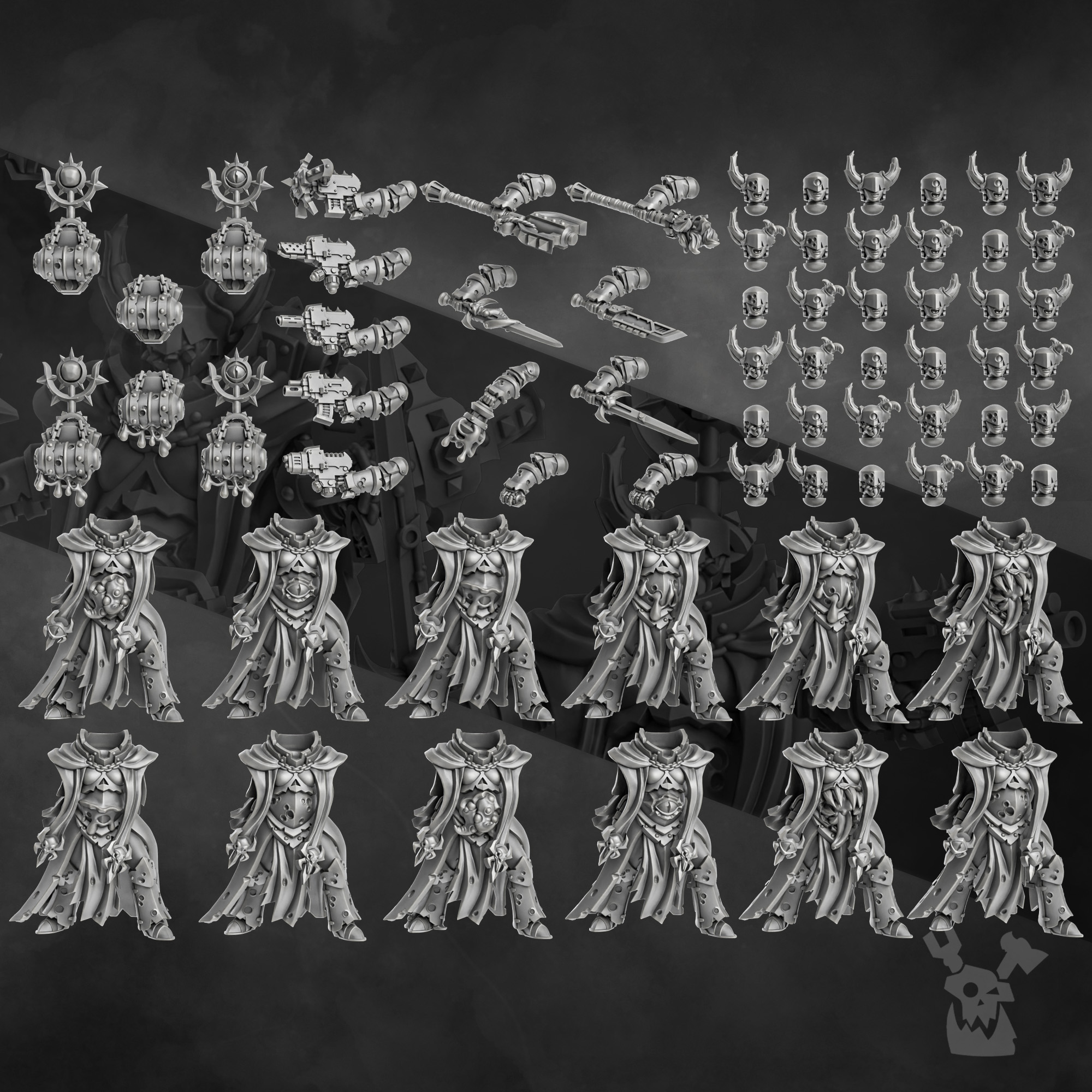 Exclusive Unholy Space Coven Bundle STL Product Bundle by dakkadakka.store