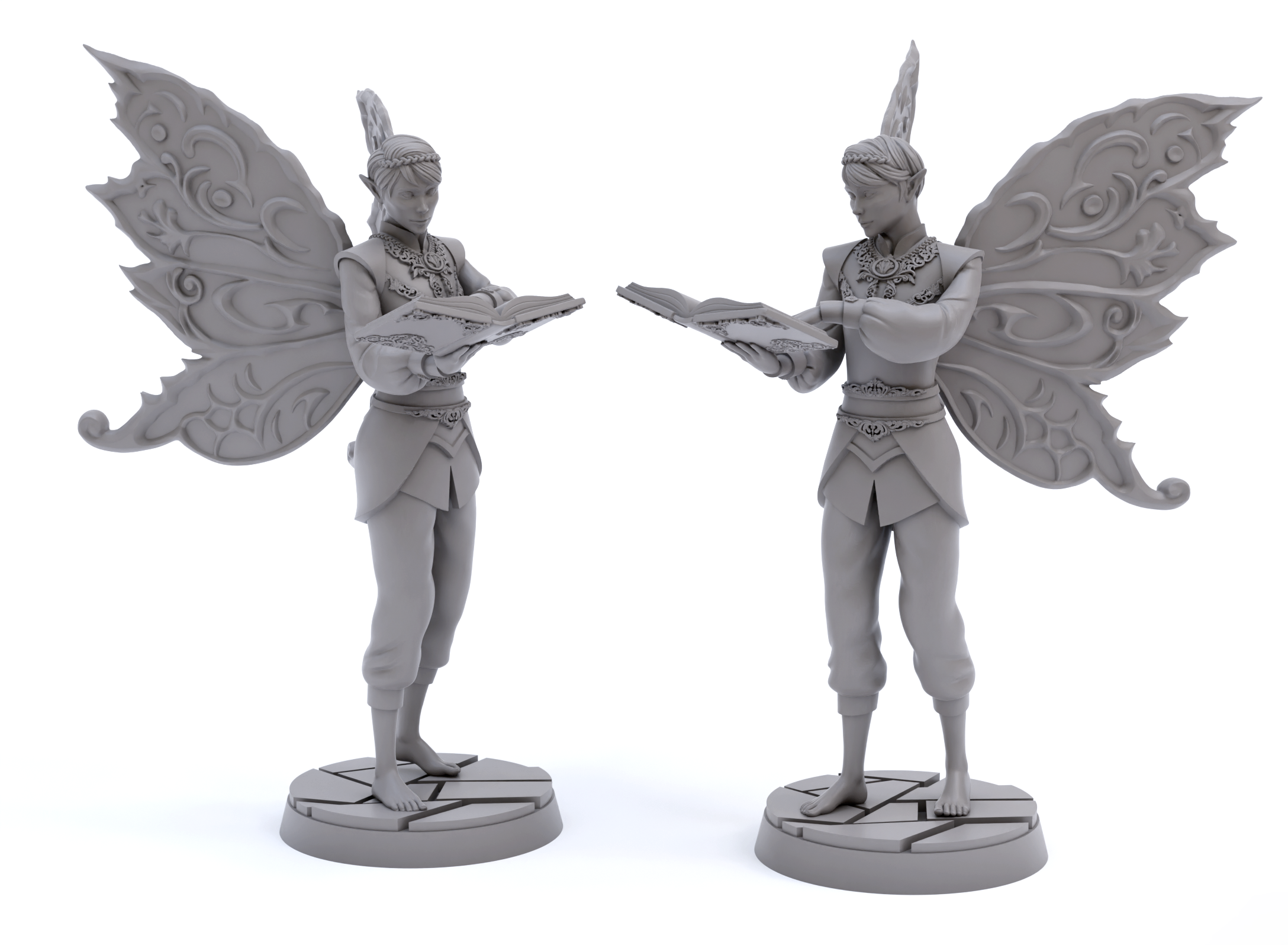 Exclusive Throne of Shards – Elf Noble Miniature Collection | 32mm ...
