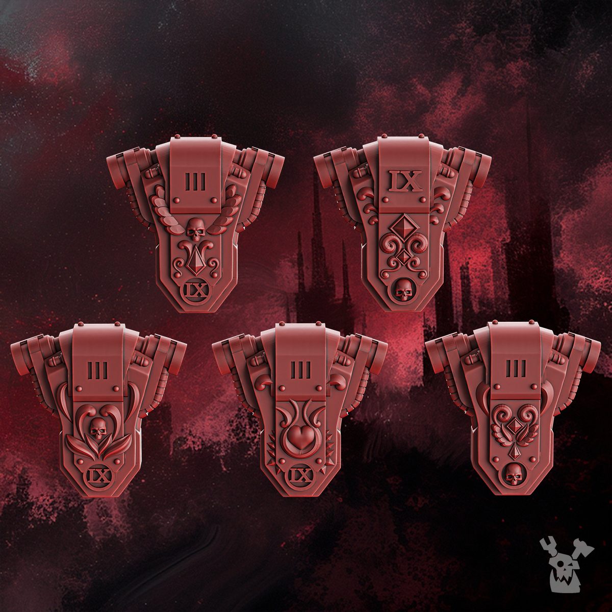 Exclusive Crimson Wings Bundle STL Product Bundle by dakkadakka.store
