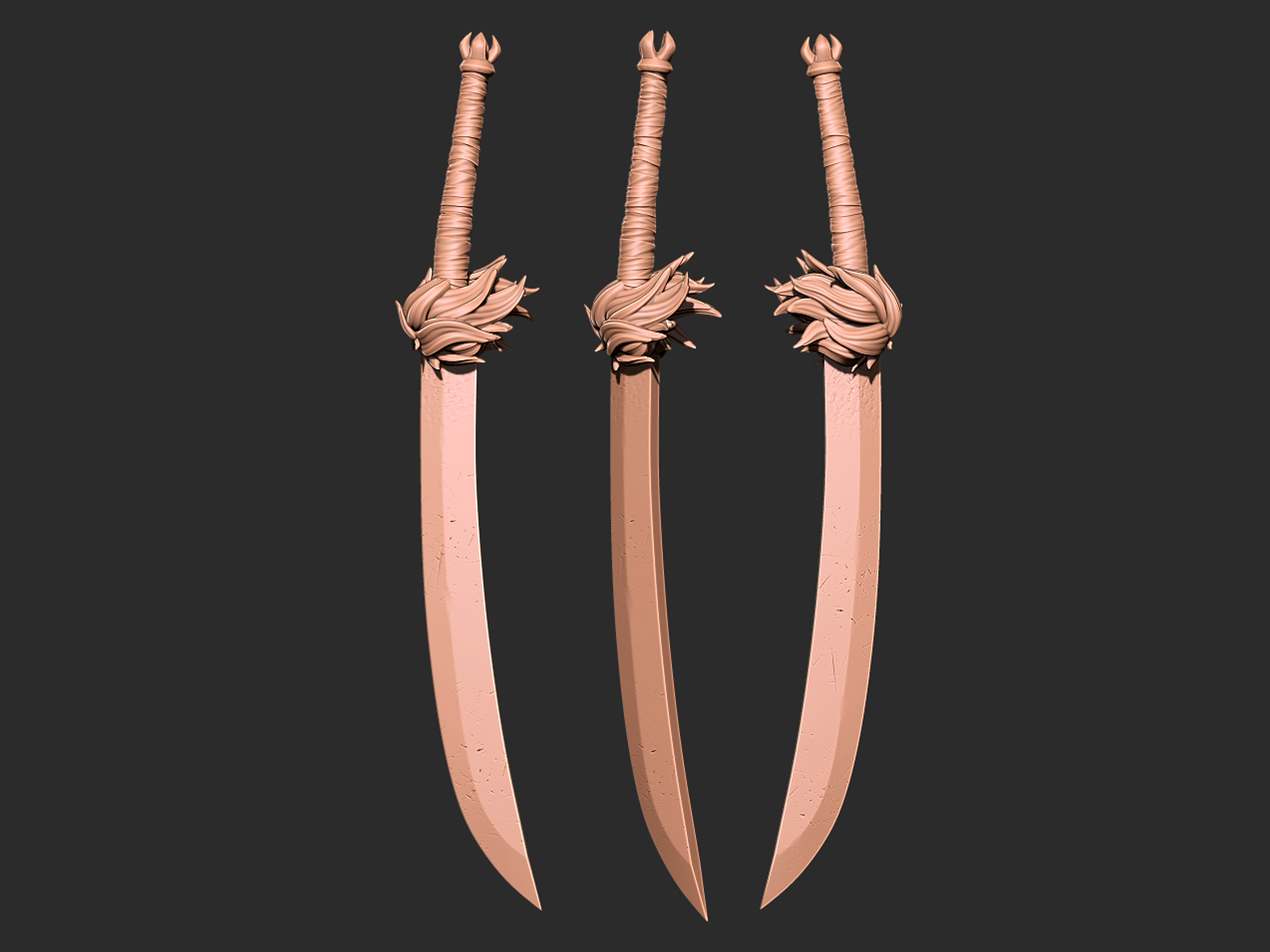 Exclusive Ultimate Jujutsu Kaisen - Sword Cosplay Collection V-2 STL ...