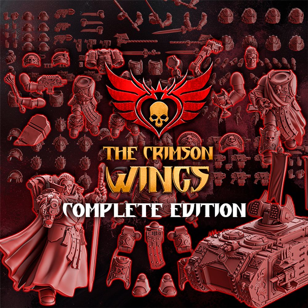 Exclusive Crimson Wings Bundle STL Product Bundle by dakkadakka.store