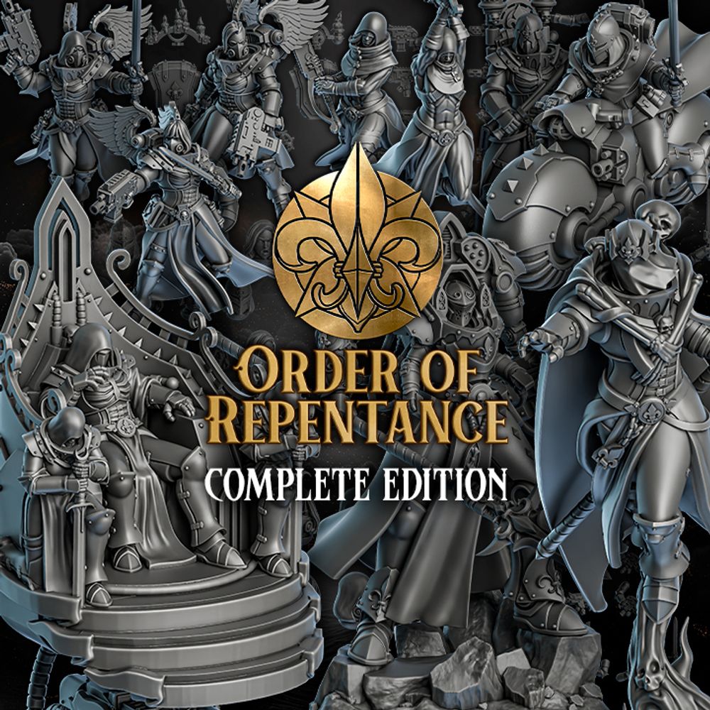 Exclusive Order of Repentance Bundle STL Product Bundle by dakkadakka.store