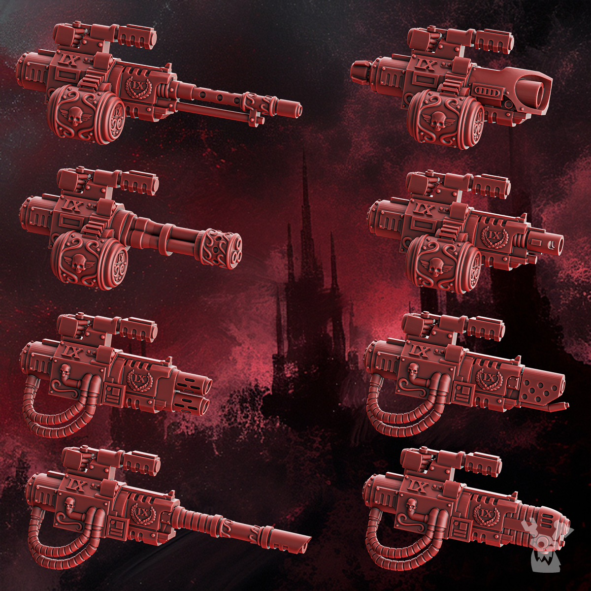 Exclusive Crimson Wings Bundle STL Product Bundle by dakkadakka.store