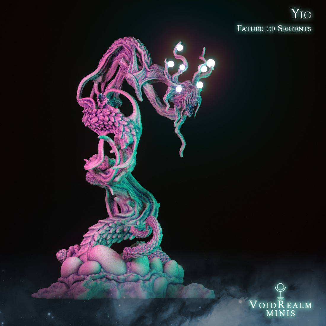 Exclusive Cthulhu Mythos Deities STL Product Bundle by VoidRealm Minis