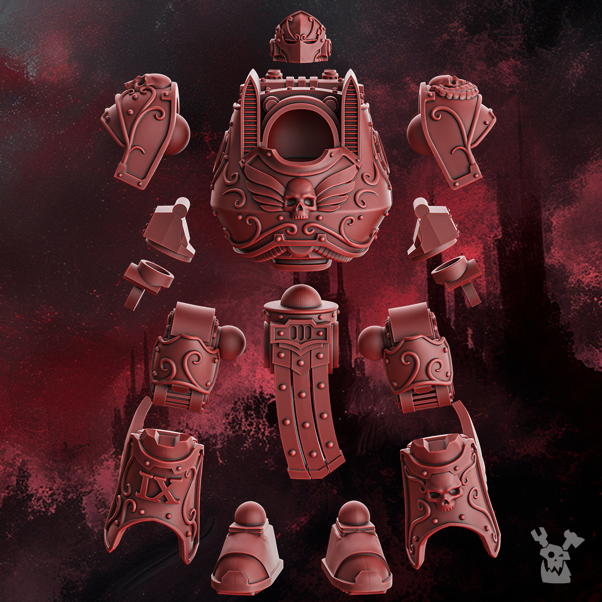 Exclusive Crimson Wings Bundle STL Product Bundle by dakkadakka.store