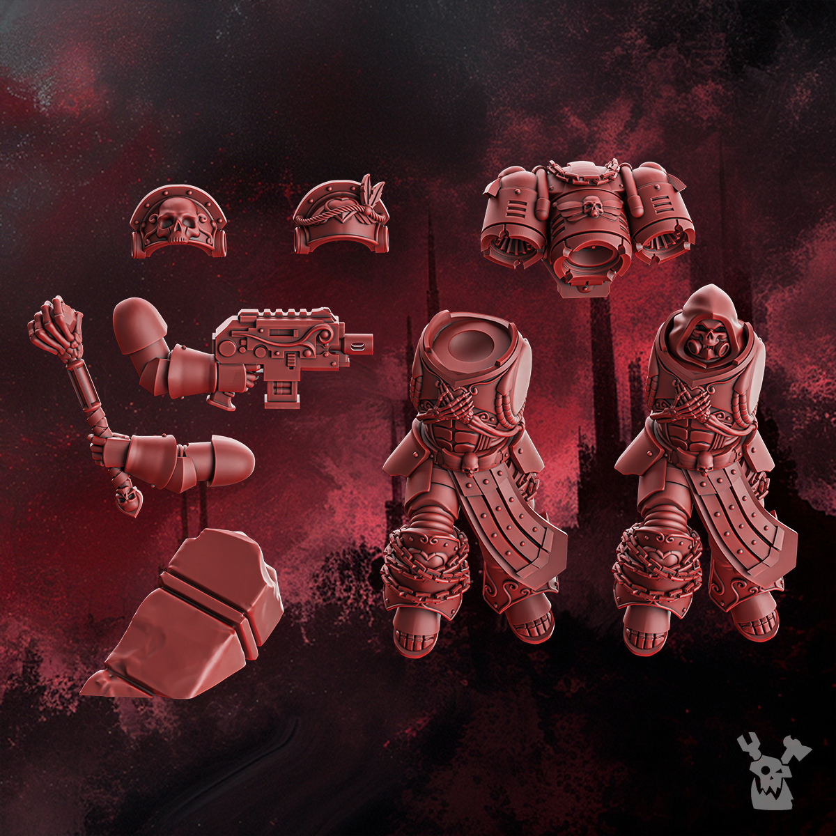 Exclusive Crimson Wings Bundle STL Product Bundle by dakkadakka.store