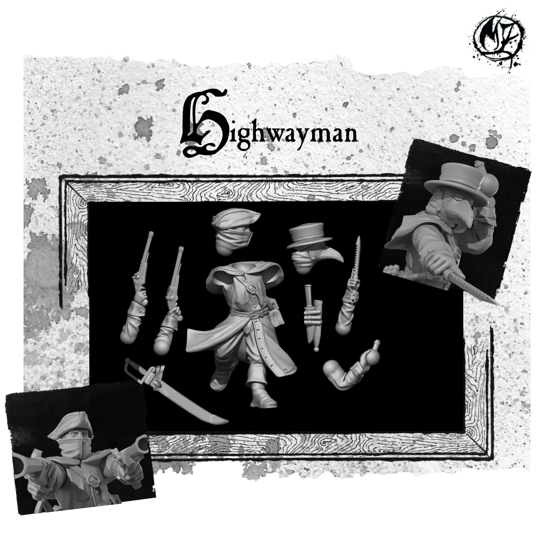 Exclusive The Highwayman Bundle – Mounted & On Foot STL Product Bundle ...