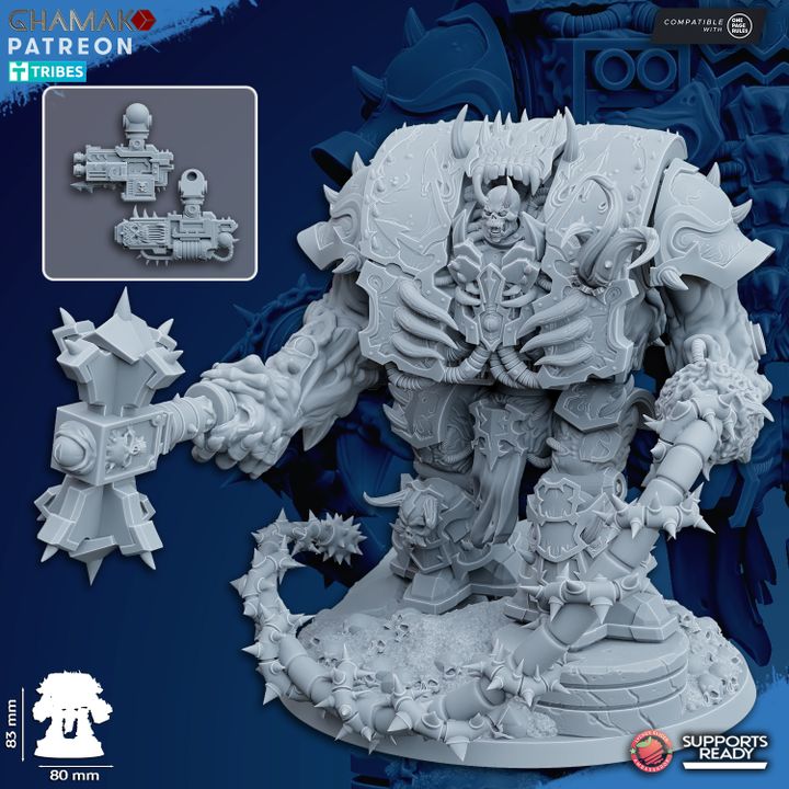 Exclusive Heretic Knights #2 - Infantry Bundle STL Product Bundle by Ghamak