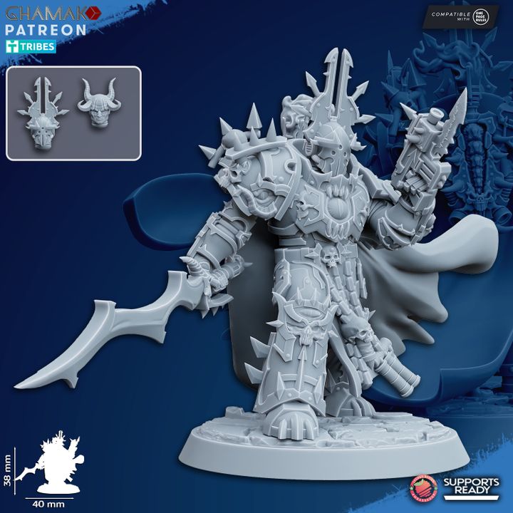 Exclusive Heretic Knights #2 - Infantry Bundle STL Product Bundle by Ghamak