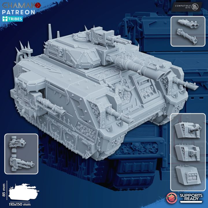 Exclusive Heretic Knights #2 - Infantry Bundle STL Product Bundle by Ghamak