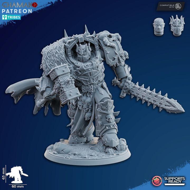 Exclusive Heretic Knights #3 - Storm Bundle STL Product Bundle by Ghamak