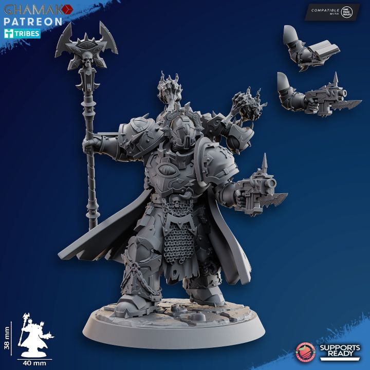 Exclusive Heretic Knights #2 - Infantry Bundle STL Product Bundle by Ghamak