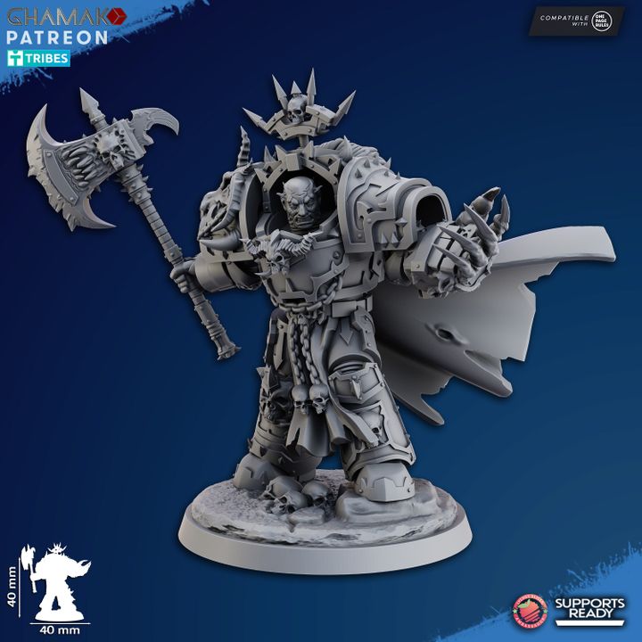 Exclusive Heretic Knights #3 - Storm Bundle STL Product Bundle by Ghamak
