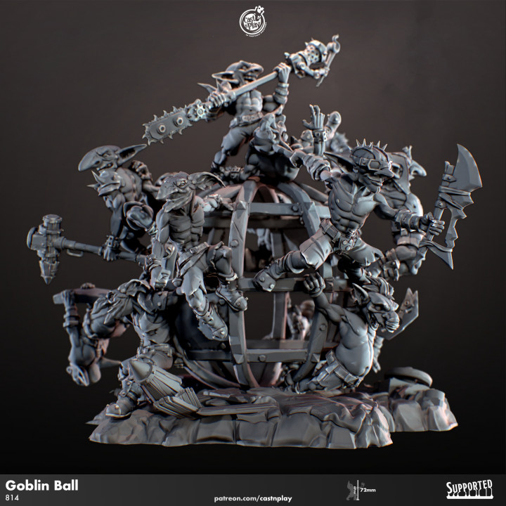 Exclusive Goblins Mega-Pack STL Product Bundle by Cast n Play