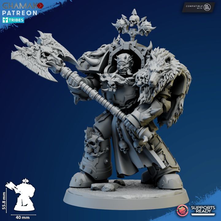 Exclusive Heretic Knights #1 - Assault Bundle STL Product Bundle by Ghamak