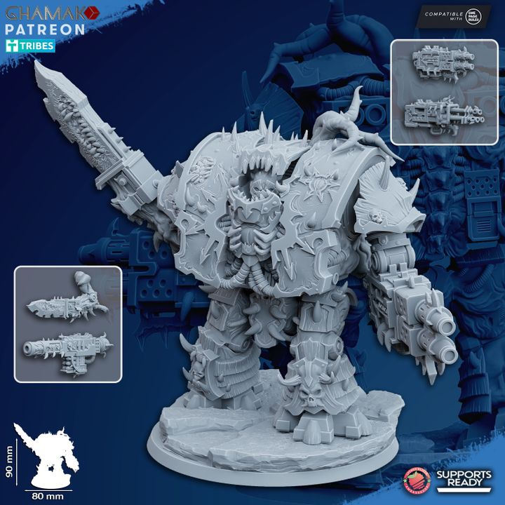 Exclusive Heretic Knights #1 - Assault Bundle STL Product Bundle by Ghamak