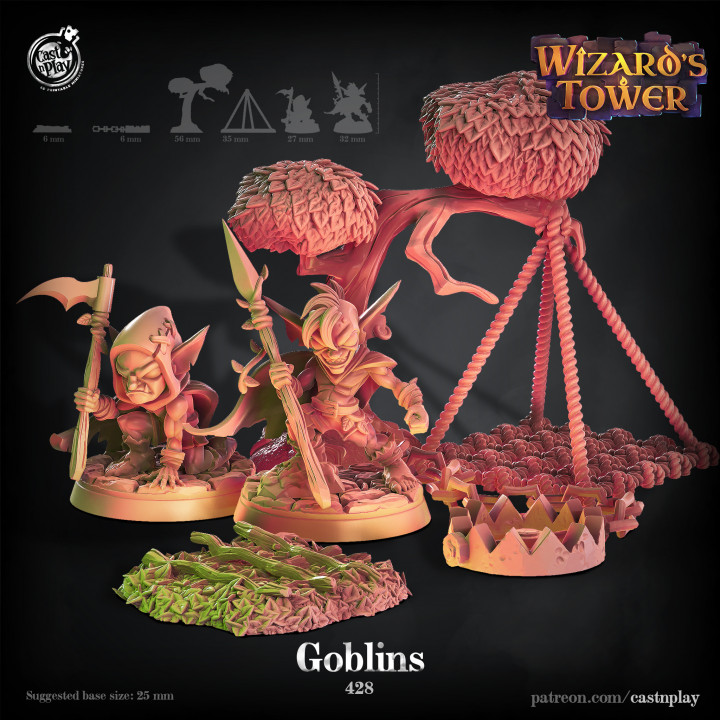 Exclusive Goblins Mega-Pack STL Product Bundle by Cast n Play