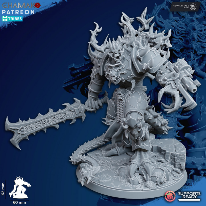 Exclusive Heretic Knights #2 - Infantry Bundle STL Product Bundle by Ghamak
