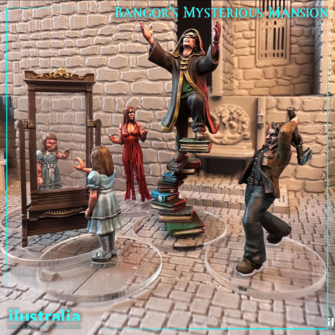 Exclusive Bangor’s Mysterious Mansion Characters STL Product Bundle by ...