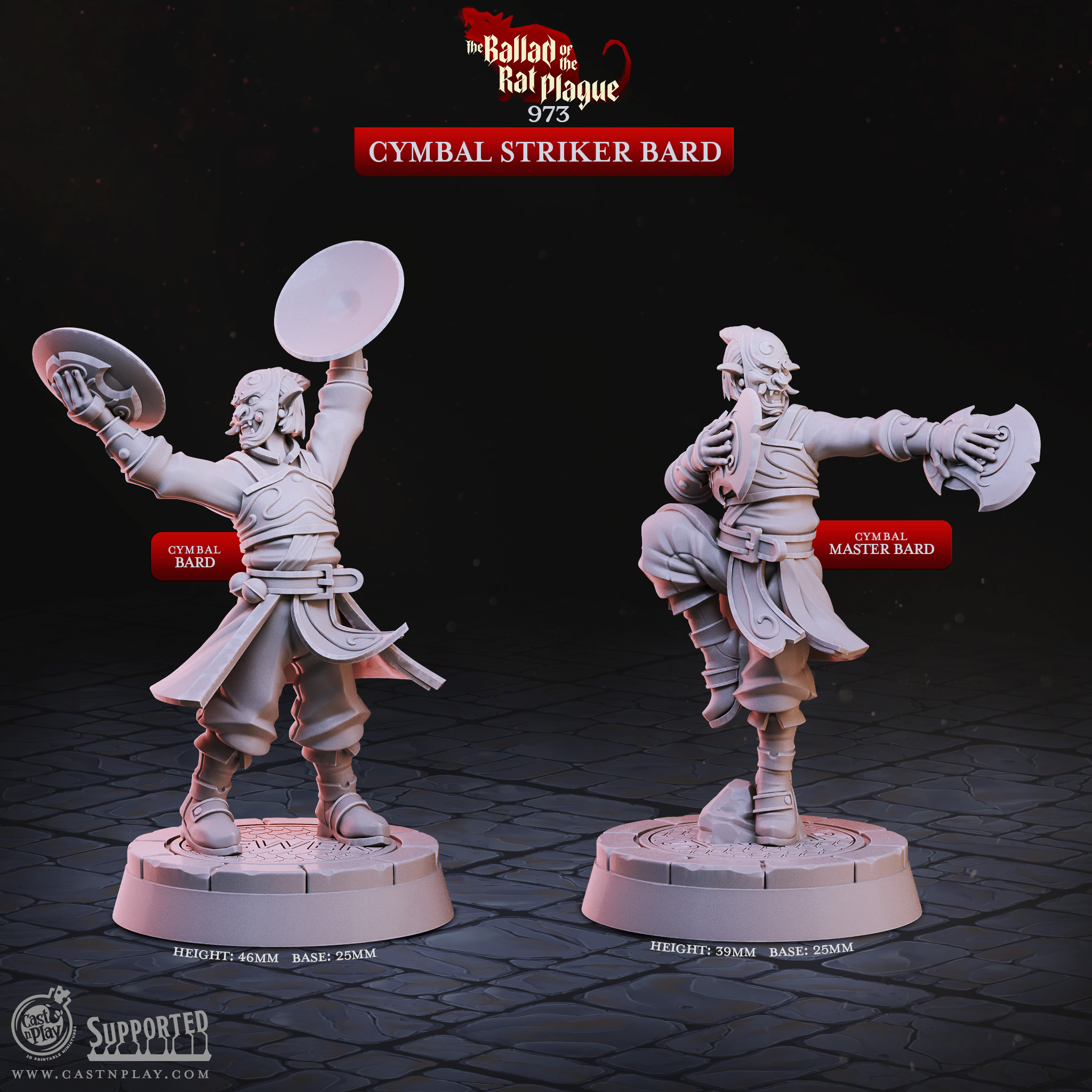 Exclusive The Ballad of the Rat Plague STL Product Bundle by Cast n Play