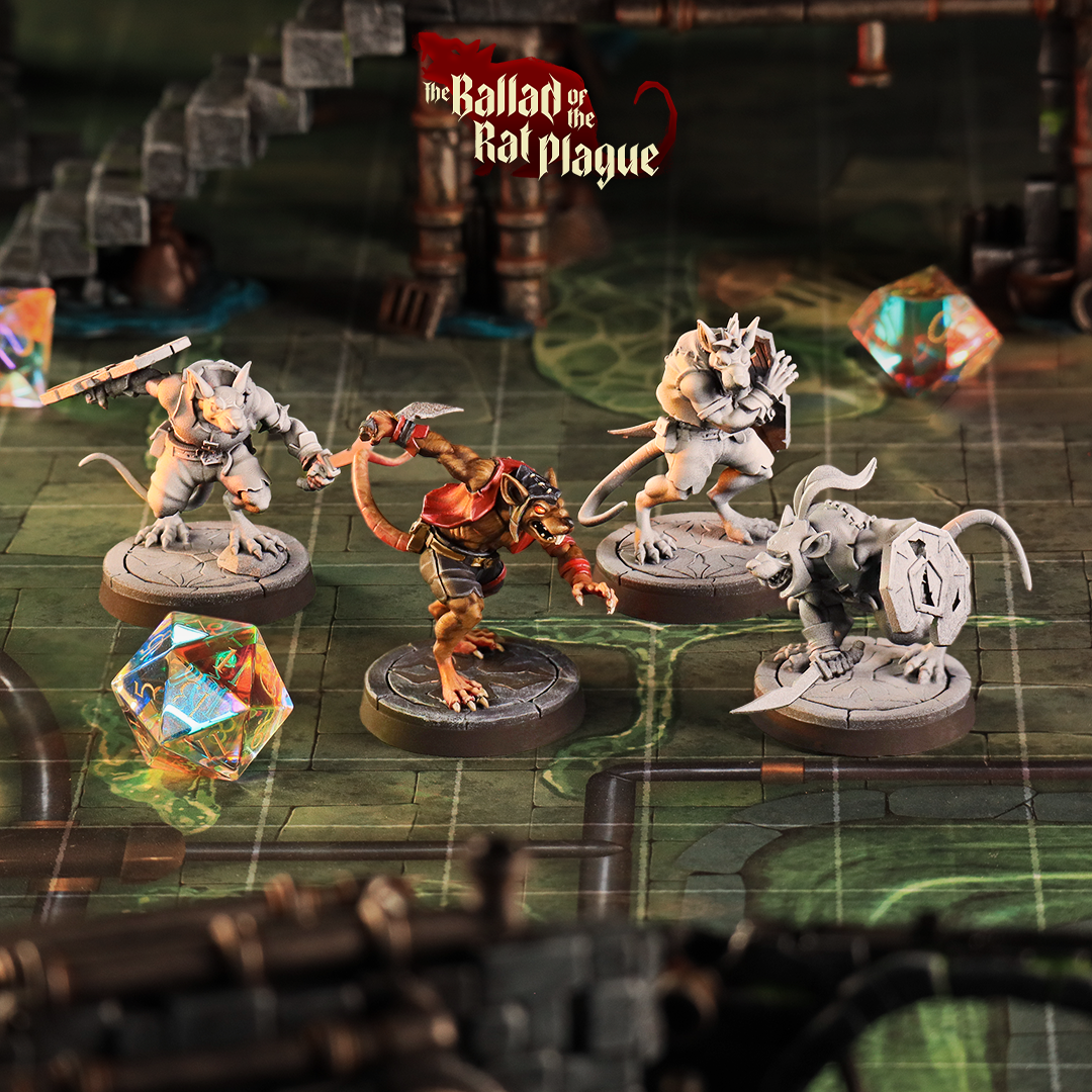 Exclusive The Ballad of the Rat Plague STL Product Bundle by Cast n Play