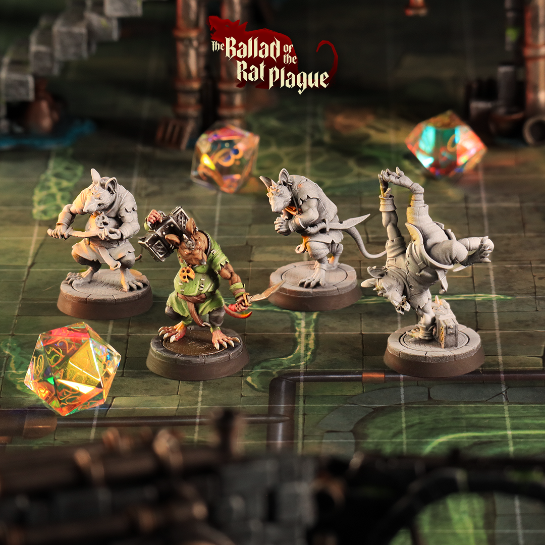 Exclusive The Ballad of the Rat Plague STL Product Bundle by Cast n Play