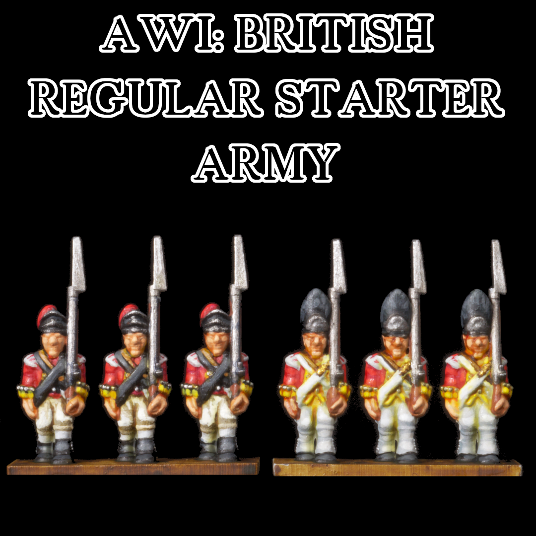 Exclusive AWI British Regular Starter Army STL Product Bundle by Turner ...