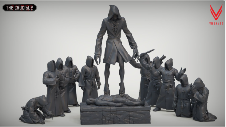Exclusive The Crucible: Veilborn: Wave 1 STL Product Bundle by Void War ...