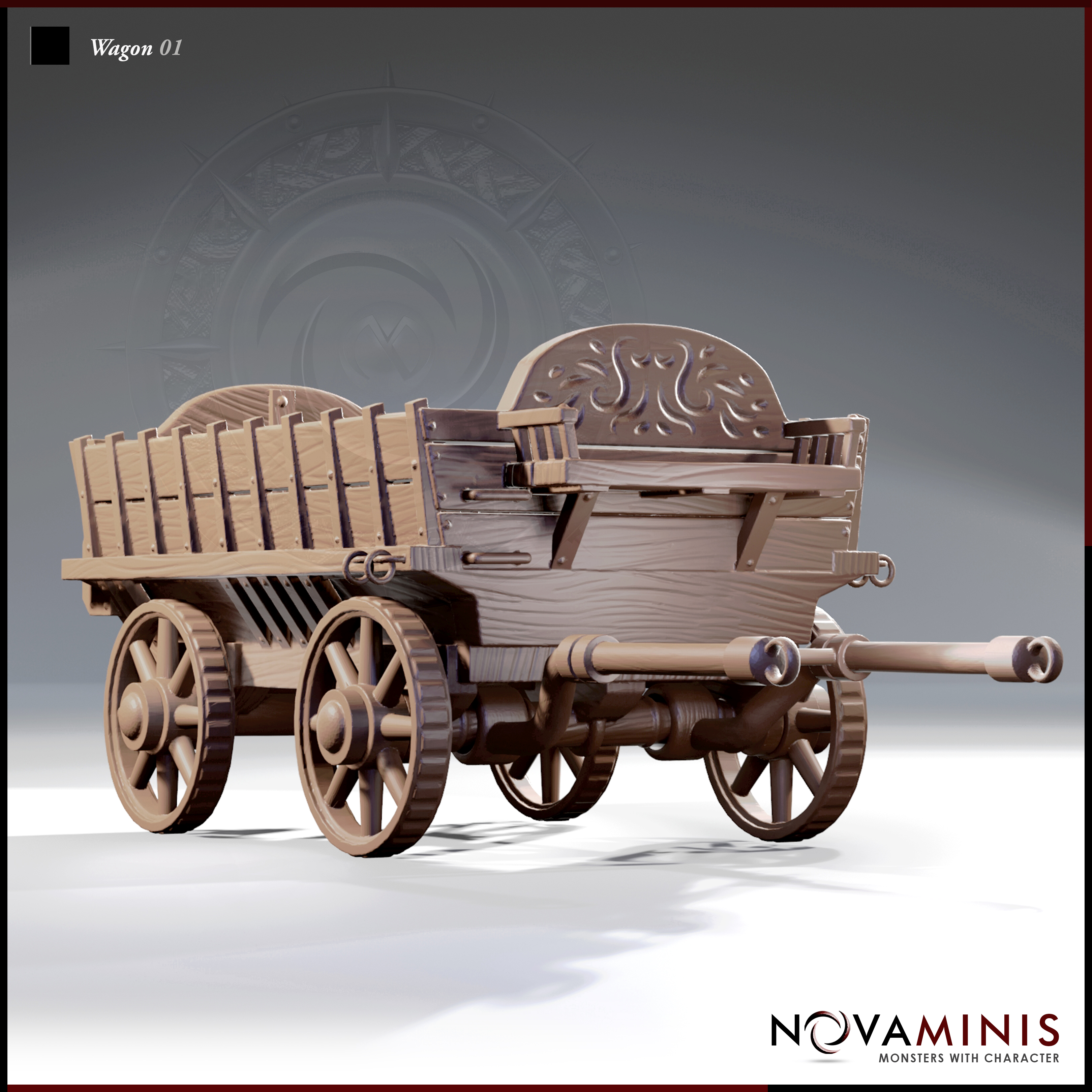 Exclusive Wagons! STL Product Bundle by NovaMinis