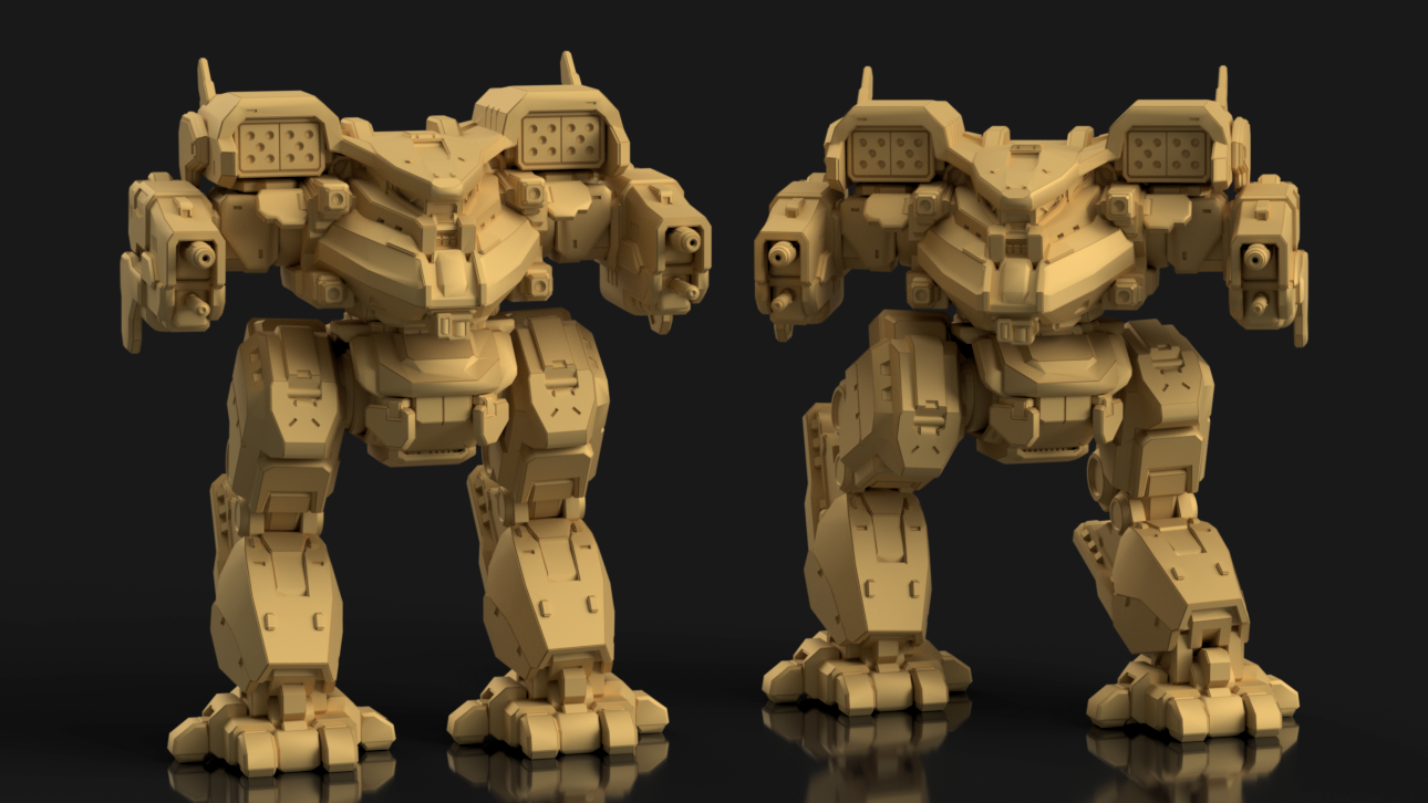 Exclusive 2024 Mech Designs STL Product Bundle by Matt Mason