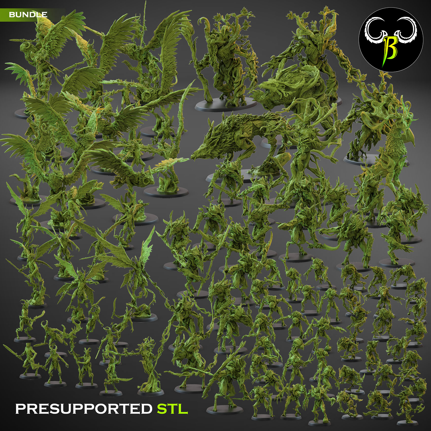 Exclusive Grove Guardians the Grand Hunt ( Mega Bundle ) STL Product ...