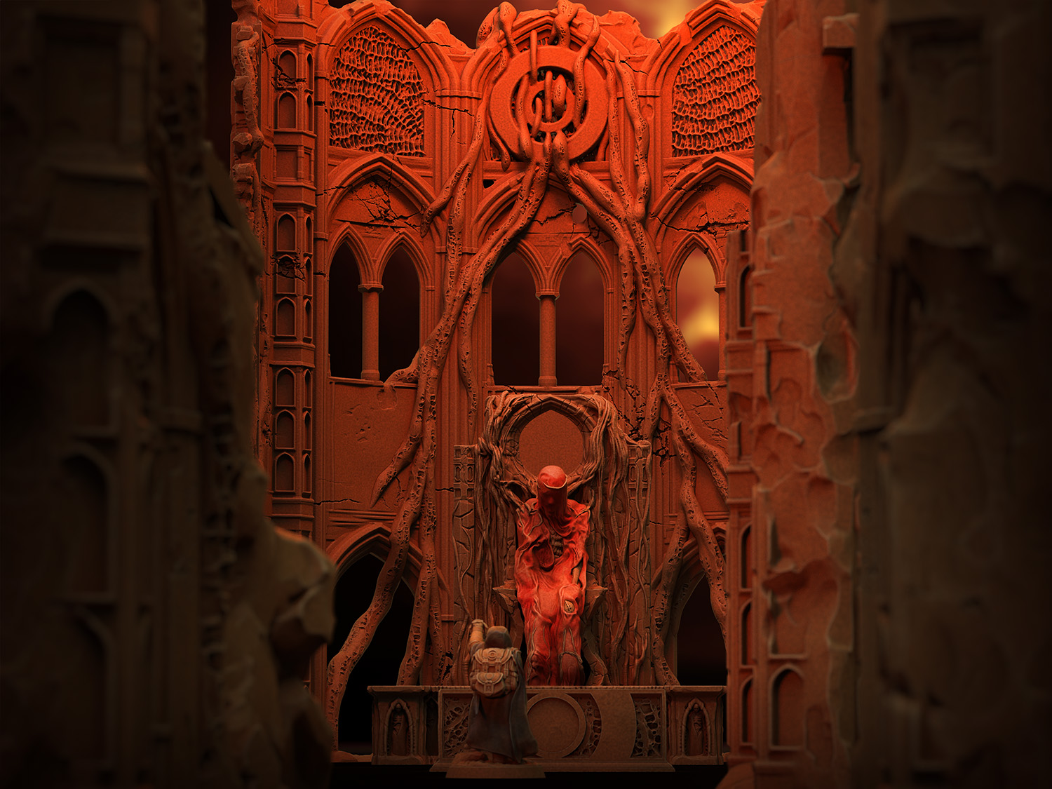 Exclusive Cathedral: The Sunless Lands - Kickstarter Late Pledge STL ...