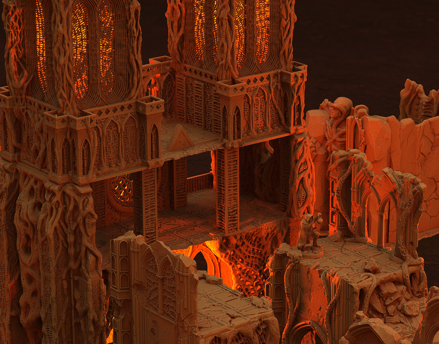 Exclusive Cathedral: The Sunless Lands - Kickstarter Late Pledge STL ...