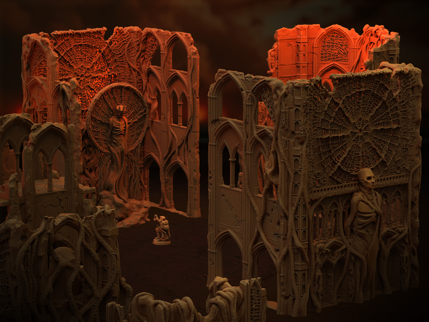 Exclusive Cathedral: The Sunless Lands - Kickstarter Late Pledge STL ...