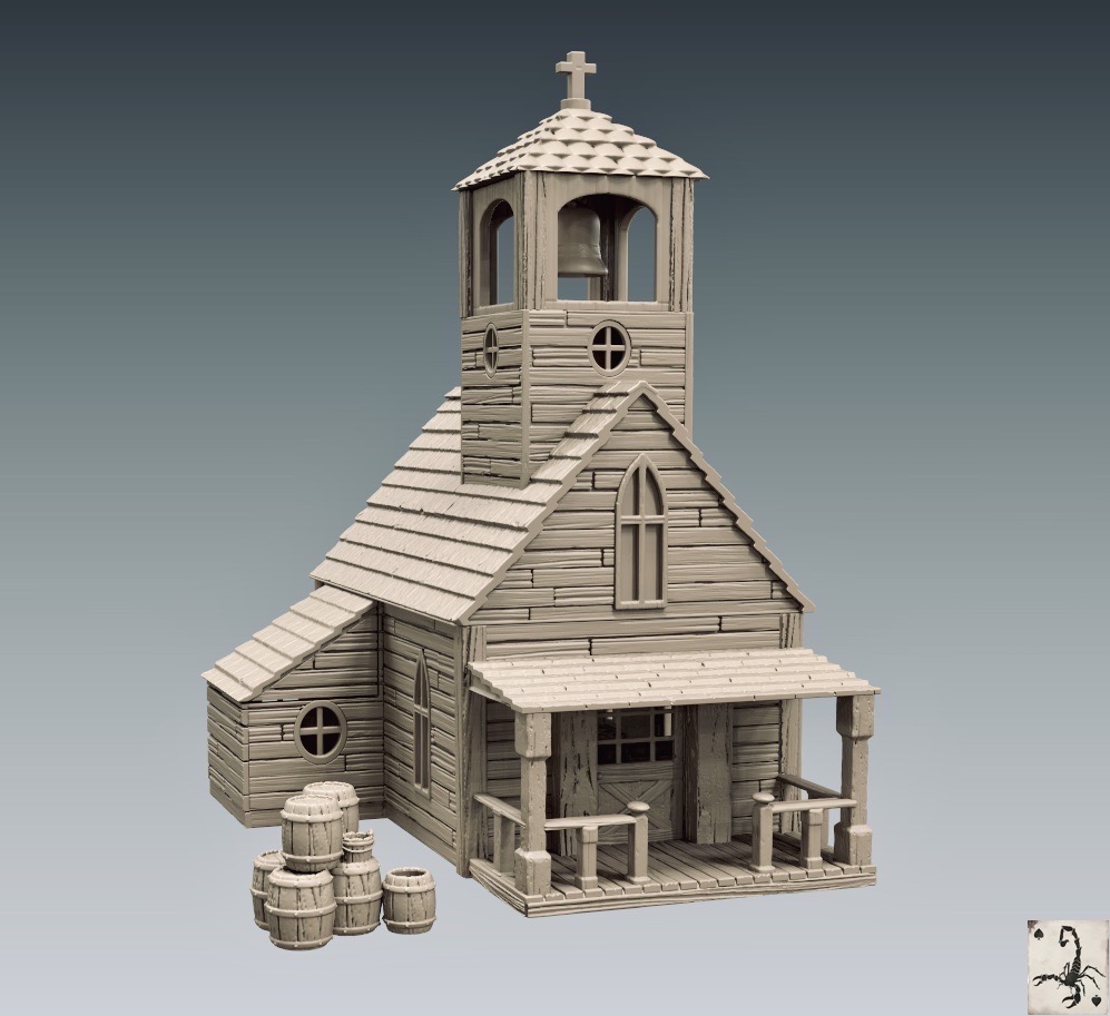 Exclusive Tombstone Town- Complete STL Product Bundle by Black Scorpion ...